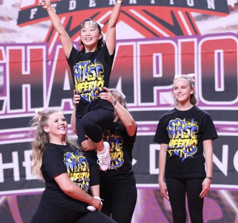 Custom T-Shirt – Mighty All Stars Cheerleading – TLC Spirit Wear