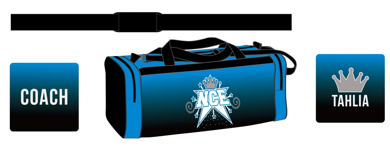 Custom Large Training Bag – TLC Spirit Wear