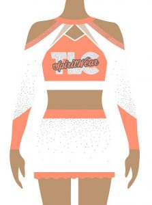 Sublimation Uniform PEACH – TLC Spirit Wear
