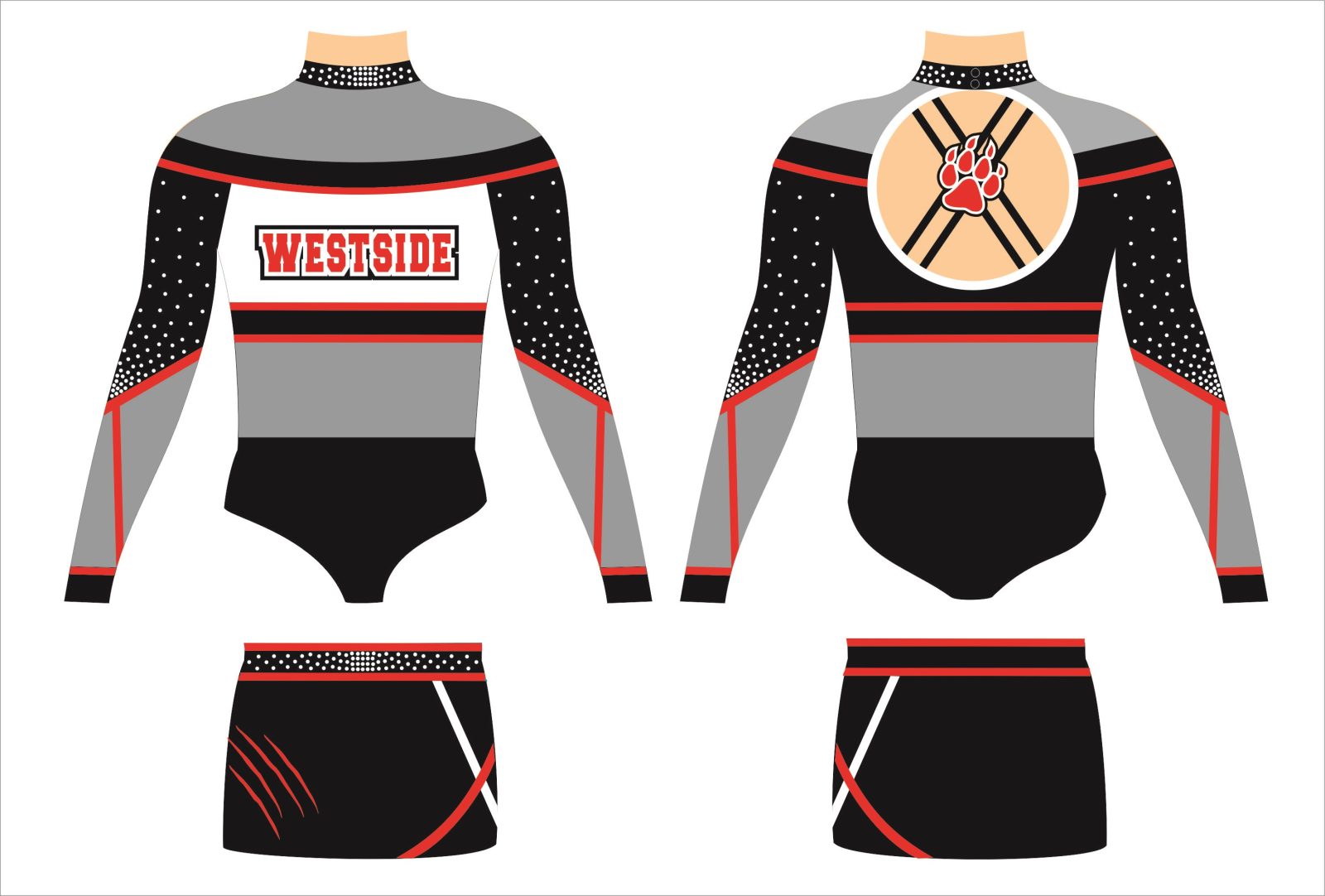 Lycra Uniform Westside – TLC Spirit Wear