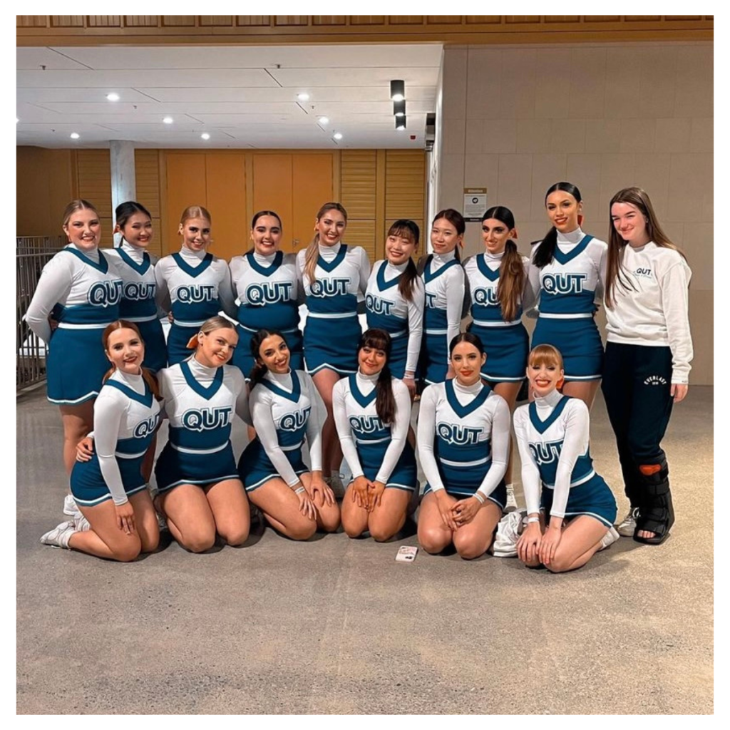 Polyester Cheer QUT – TLC Spirit Wear