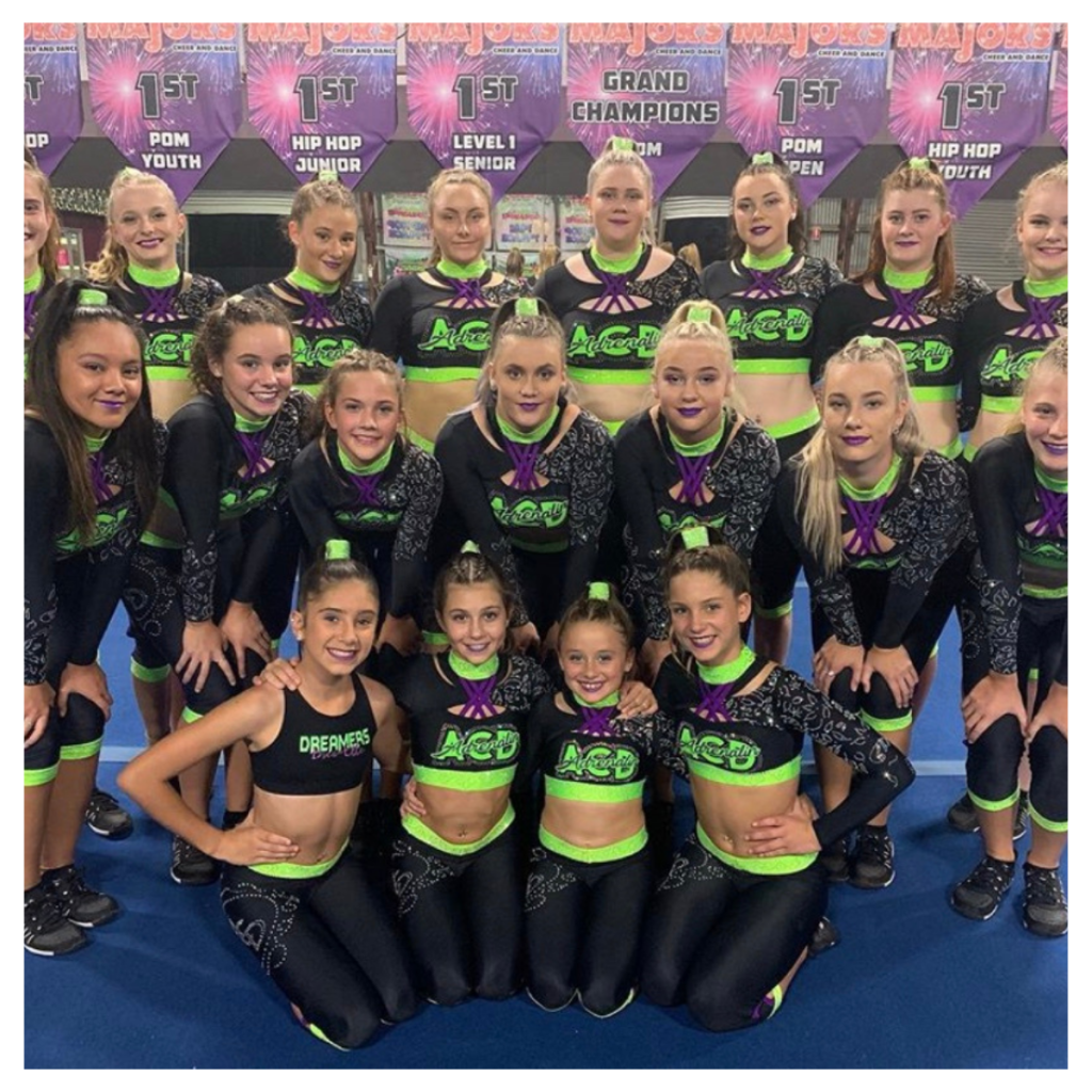 Lycra Uniform Adrenalin Cheer & Dance – TLC Spirit Wear