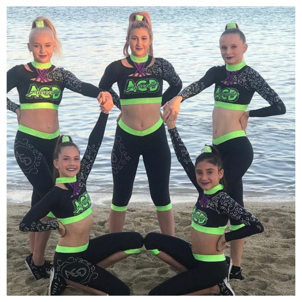 Lycra Uniform Adrenalin Cheer & Dance – TLC Spirit Wear