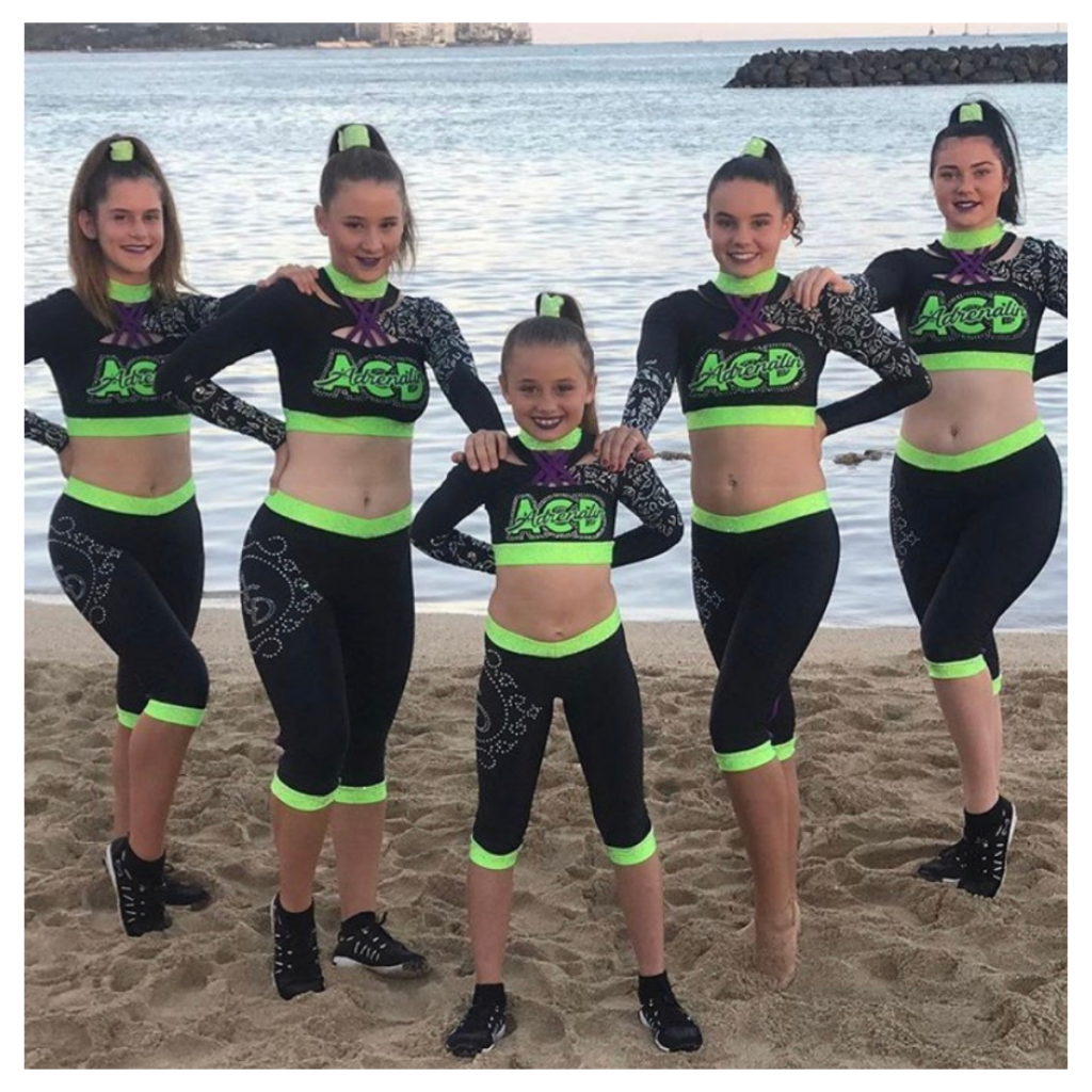 Lycra Uniform Adrenalin Cheer & Dance – TLC Spirit Wear