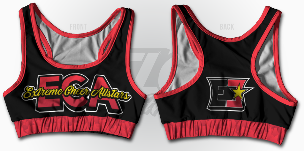 Custom Training Wear – Extreme Cheer Allstars – TLC Spirit Wear