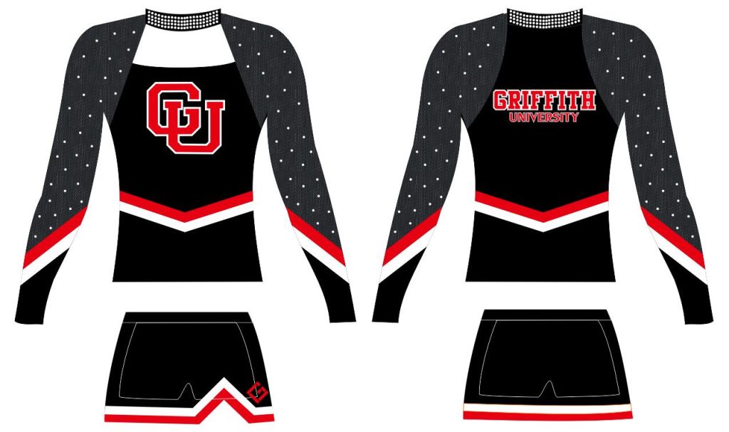 Lycra Uniform Griffith University Dance & Cheer – TLC Spirit Wear